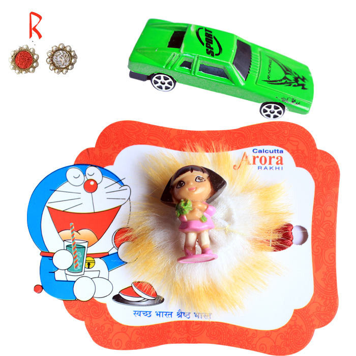 Kids Rakhi | Girl Kids Rakhi - Toy Rakhi with Car | Buy Rakhi Online ...